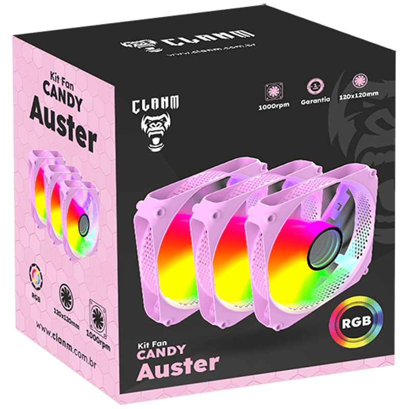 KIT COOLER FAN CANDY AUSTER | RGB - Clanm